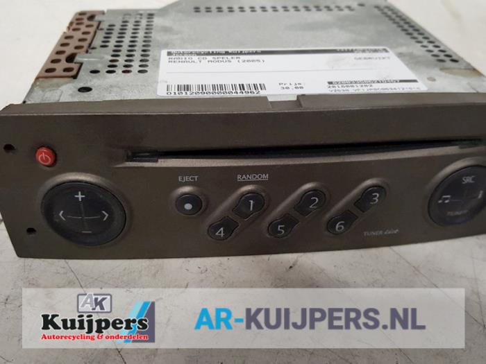 Renault Modus Radio CD Spelers voorraad | Onderdelenlijn.nl