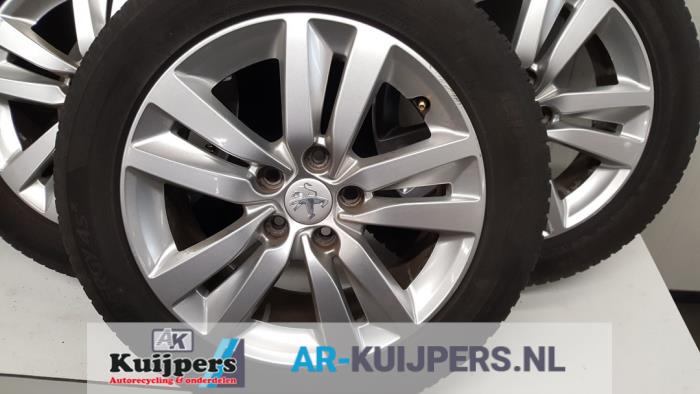 Velgen set + banden - Lichtmetaal ORIGINEEL