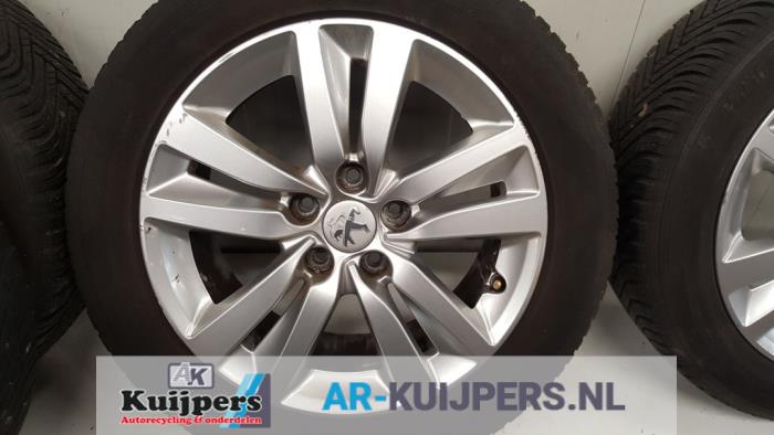 Velgen set + banden - Lichtmetaal ORIGINEEL