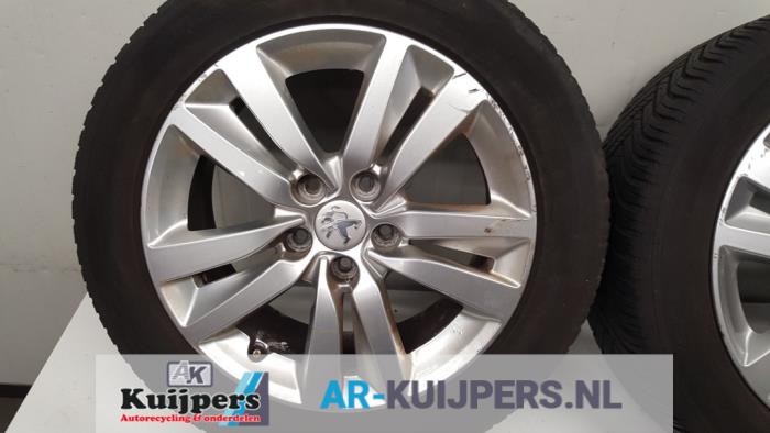 Velgen set + banden - Lichtmetaal ORIGINEEL