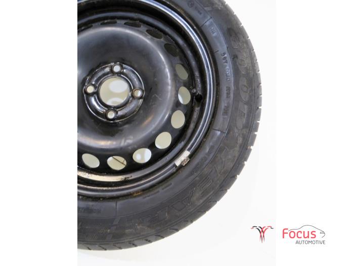Velg + Band Renault Clio IV 1.2 16V GPL - 403006005R Staal GOODYEAR