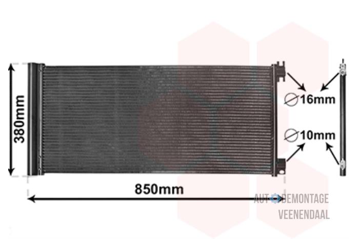 Nissan NV300 Airco Condensoren voorraad | Onderdelenlijn.nl