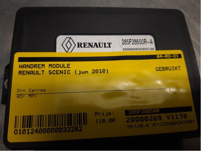 Renault Scenic Handrem Computers voorraad | Onderdelenlijn.nl