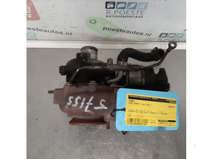 Turbo Fiat Punto Evo 1.3 JTD Multijet 85 16V Euro 5 - 55233062 199B4000 ...