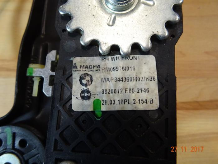 Ruitmechaniek 2Deurs rechts-voor Mini Mini 1.6 16V One - 51332756084
