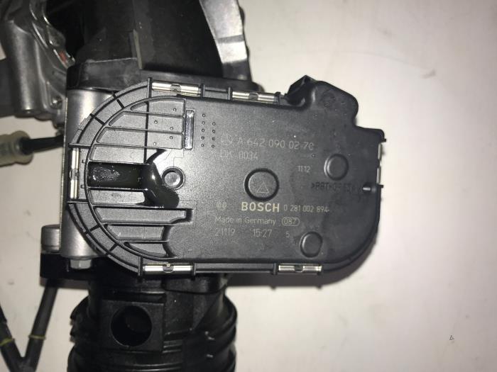 Gasklephuis Mercedes ML III 3.0 ML-350 BlueTEC V6 24V 4-Matic ...