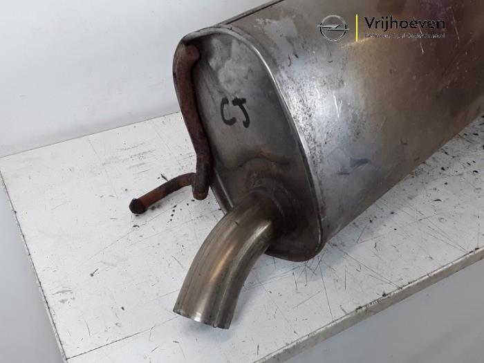 Uitlaat Einddemper Opel Corsa D 1.4 16V Twinport - 13263395 A14XER