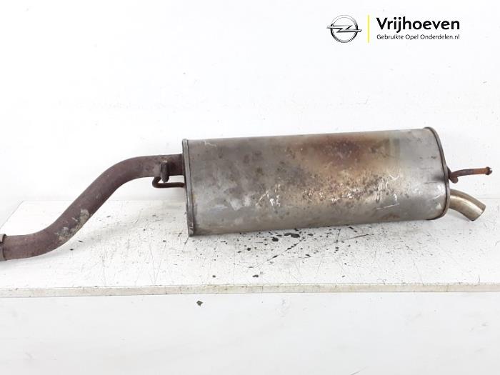 Uitlaat Einddemper Opel Corsa D 1.4 16V Twinport - 13263395 A14XER