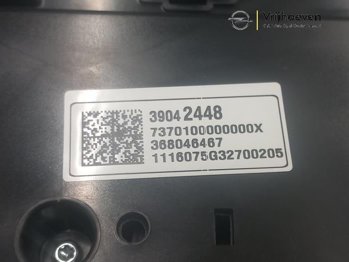 Navigatie Display Opel Astra K 1.0 Turbo 12V - 39042448 GM