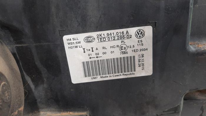 Voorkop compleet Volkswagen Caddy - 2K1941015 - Autohandel Didier