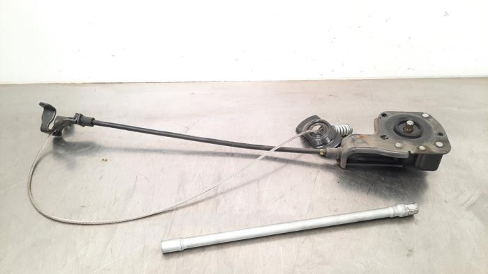 Ophangmechaniek reservewiel - Autohandel Didier