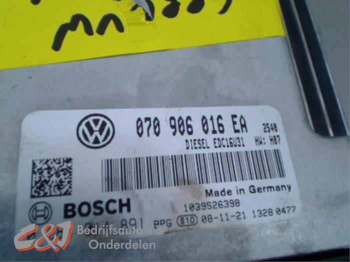 Computer Motormanagement Volkswagen Transporter T5 2.5 TDi - 0281014891 ...
