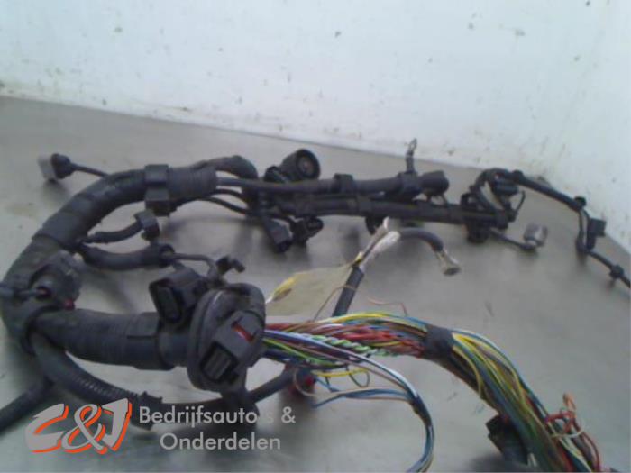 Kabelboom motorruimte Volkswagen Transporter T5 2.5 TDi - 7H0971087