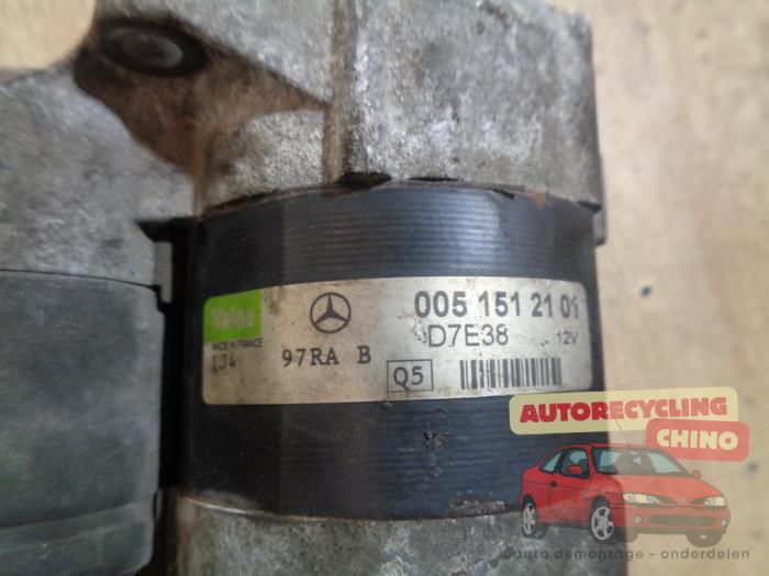 Startmotor Mercedes A 1.5 A-150 5-Drs. - 0051512101 M266920 VALEO