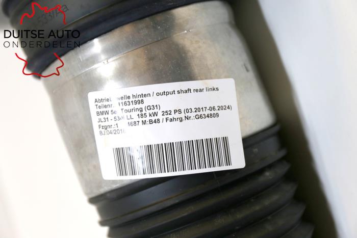 Luchtbalg BMW 5 serie Touring 530i 2.0 TwinPower Turbo 16V - 37106882826