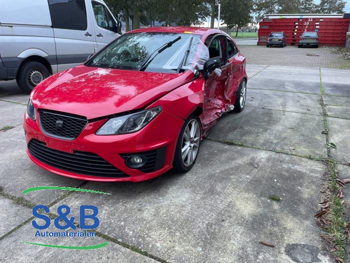 Seat Ibiza IV SC 1.6 16V Sloopvoertuig (2009, Rood) Schaap & Bron