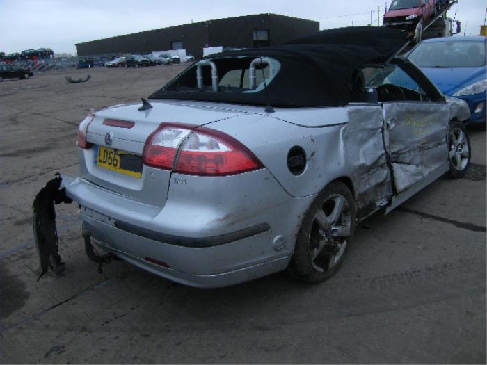 Saab 9-3 II 1.8t 16V Sloopvoertuig (2007, Metallic, Zilver)