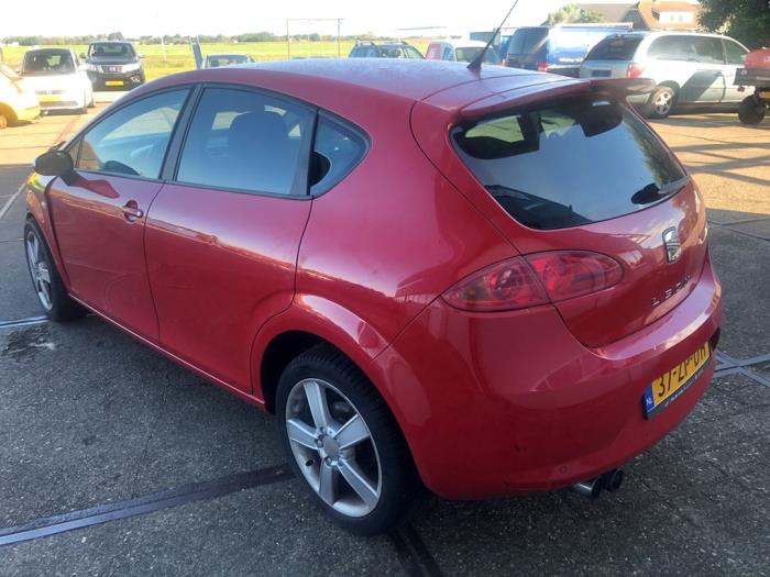 Seat Leon 1.4 TSI 16V Sloopvoertuig (2008, Rood)