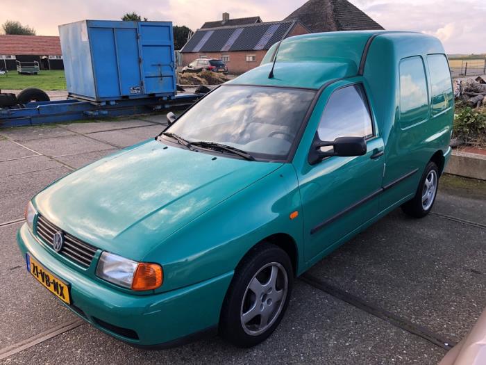 Volkswagen Caddy II 1.9 D Sloopvoertuig (1998, Groen)