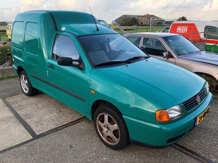 Volkswagen Caddy II 1.9 D Sloopvoertuig (1998, Groen)
