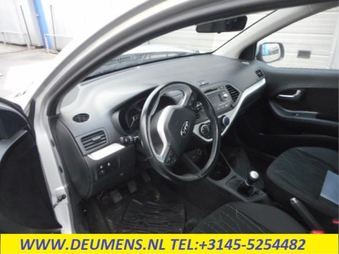Kia Picanto 1.0 12V Sloopvoertuig (2014, Grijs)