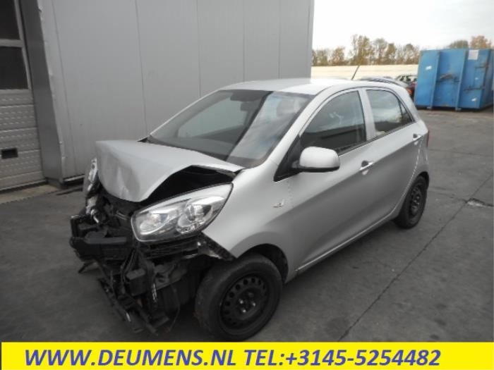 Kia Picanto 1.0 12V Sloopvoertuig (2014, Grijs)