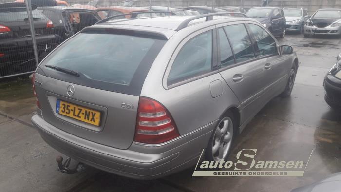 Mercedes C Combi 2.2 C-220 CDI 16V Sloopvoertuig (2003, Grijs)
