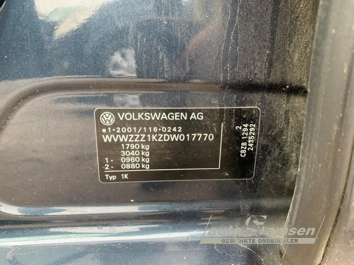 Volkswagen Golf VI 1.2 TSI BlueMotion Sloopvoertuig (2012, Blauw)