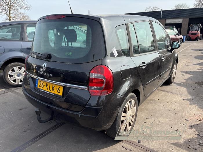 Renault Modus/Grand Modus 1.2 16V TCE 100 Sloopvoertuig (2010, Zwart)