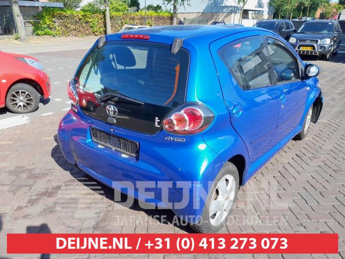 Toyota Aygo 1.0 12V VVT-i Sloopvoertuig (2009, Blauw)