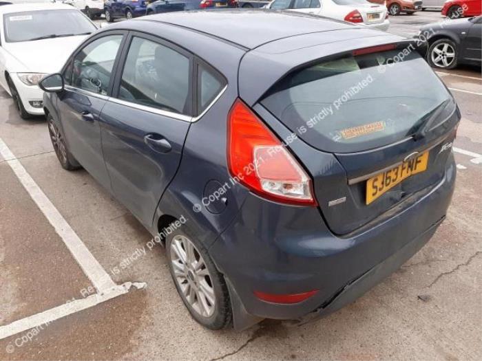 Ford Fiesta 6 1.0 EcoBoost 12V 125 Sloopvoertuig (2013, Donker, Blauw)