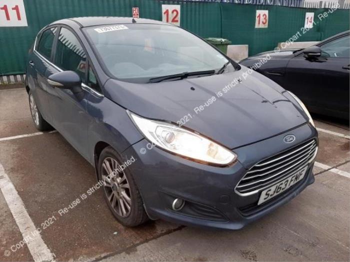 Ford Fiesta 6 1.0 EcoBoost 12V 125 Sloopvoertuig (2013, Donker, Blauw)