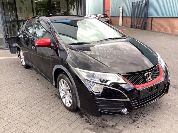 Honda Civic 1.4i VTEC 16V Sloopvoertuig (2016, Zwart)