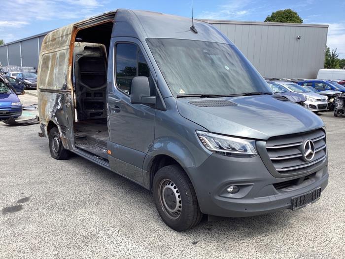 Mercedes Sprinter 5t 516 CDI 2.1 D RWD Sloopvoertuig (2020, Grijs)
