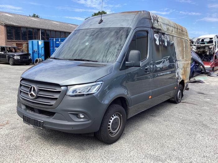 Mercedes Sprinter 5t 516 CDI 2.1 D RWD Sloopvoertuig (2020, Grijs)
