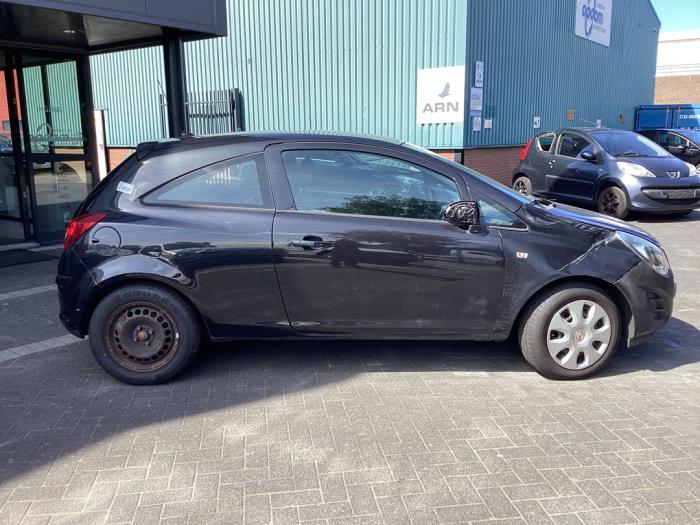 Opel Corsa D 1.2 ecoFLEX Sloopvoertuig (2012, Zwart)