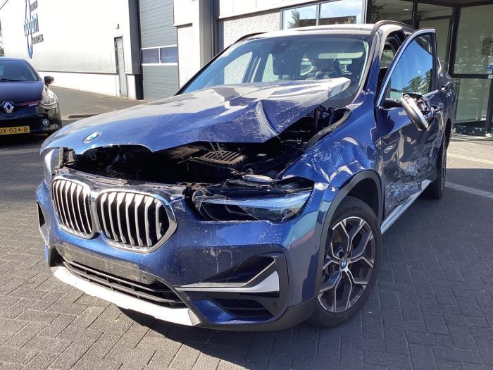 BMW X1 sDrive 20i 2.0 16V Twin Power Turbo Sloopvoertuig (2021, Blauw)