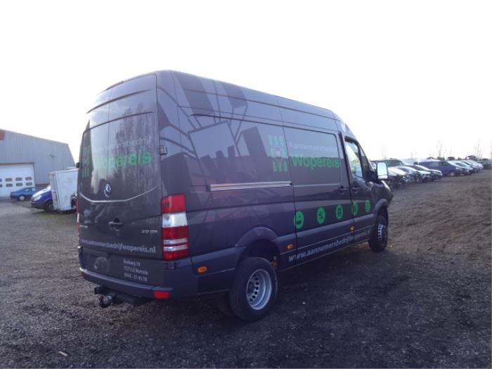Mercedes Sprinter 4,6t 419 CDI V6 24V Sloopvoertuig (2018, Grijs)
