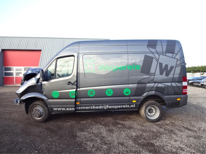 Mercedes Sprinter 4,6t 419 CDI V6 24V Sloopvoertuig (2018, Grijs)