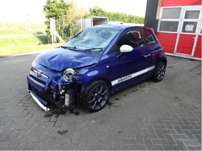 Fiat 500 Abarth Sloopvoertuig (2017, Blauw)