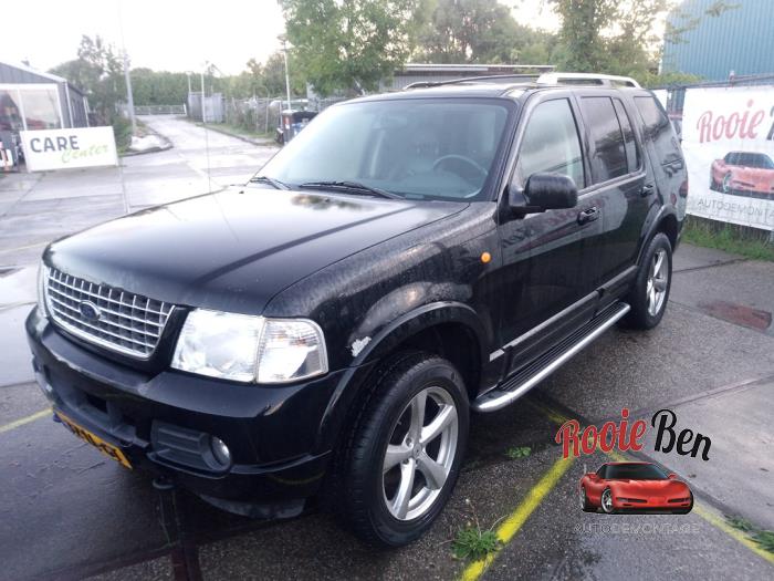 Ford Usa Explorer Sloopvoertuig (2003, Zwart)
