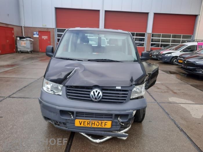 Volkswagen Transporter T5 1.9 TDi Sloopvoertuig (2005, Zwart)