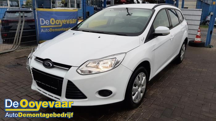 Ford Focus 3 Wagon 1.6 TDCi Sloopvoertuig (2012, Wit)