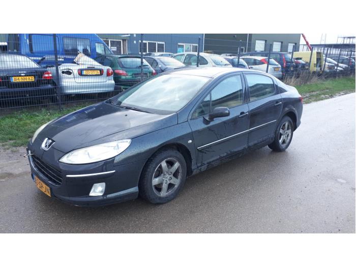 Peugeot 407 1.6 HDi 16V Sloopvoertuig (2006, Zwart)