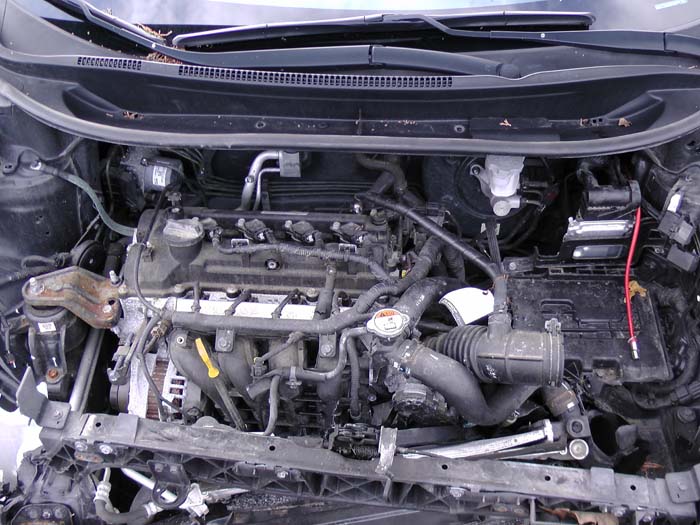 Kia Rio III 1.2 CVVT 16V Sloopvoertuig (2013, Zwart)