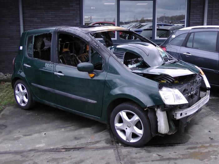 Renault Modus/Grand Modus 1.6 16V Sloopvoertuig (2005, Groen)