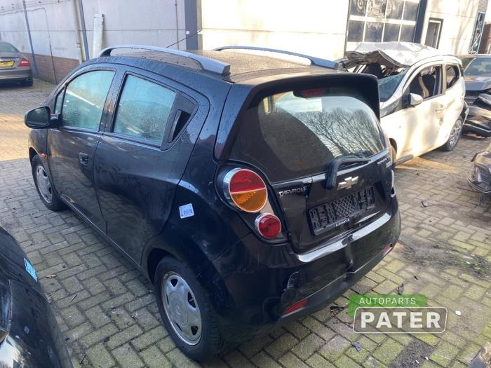 Chevrolet Spark 1.0 16V Bifuel Sloopvoertuig (2011, Zwart)
