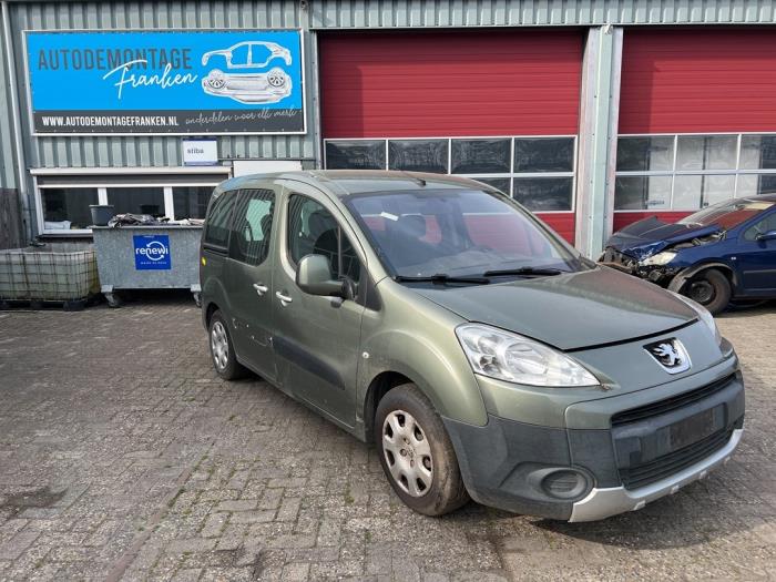 Peugeot Partner Tepee 1.6 HDI 90 16V Phase 1 Sloopvoertuig (2010, Groen)