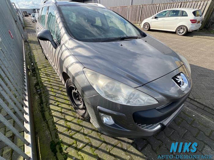 Peugeot 308 SW 1.6 VTI 16V Schadevoertuig (2008, Grijs)