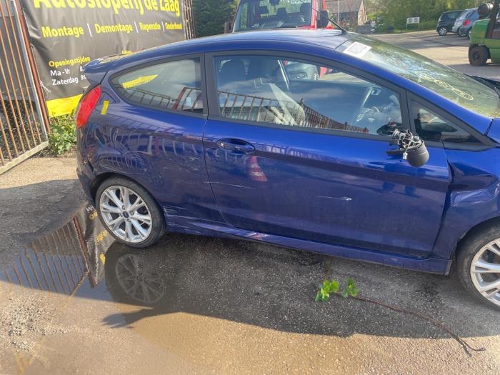 Ford Fiesta 6 1.0 EcoBoost 12V 100 Sloopvoertuig (2016, Donker, Blauw)